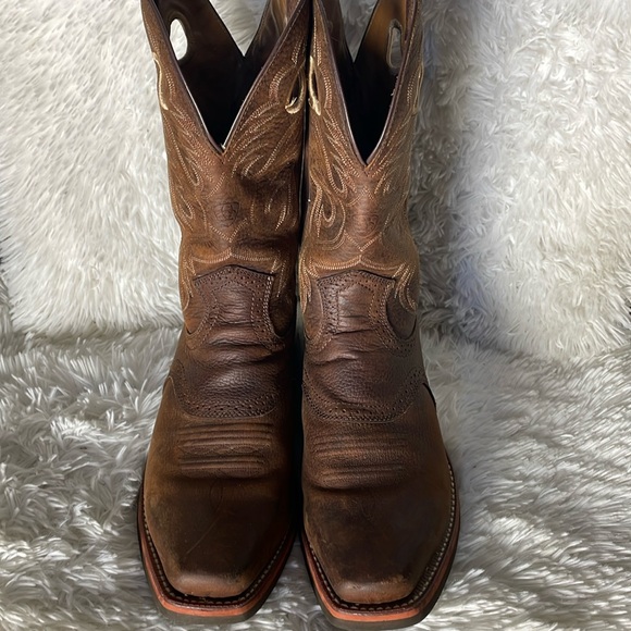Ariat | Shoes | Ariat Heritage Roughstock Western Leather Bucharoo ...